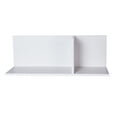 Infiniti 23" Floating Wall Shelf (Set of 2), White - Walmart.com