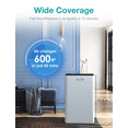 SimPure HP8 HEPA Air Filter Cleaner for Large Room, Allergies & Smoke ...