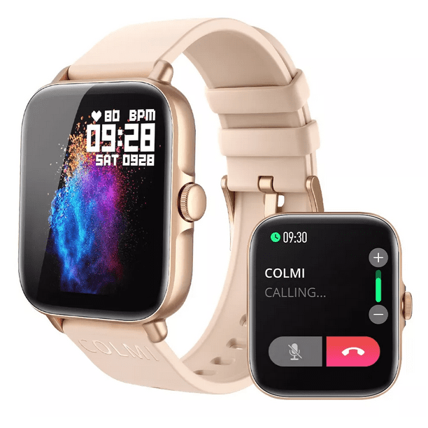 Reloj Inteligente Smartwatch BLOOSOM Bluetooth Llamada Dorado | Bodega ...