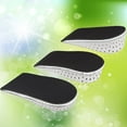 Zhaomeidaxi Breathable Memory Foam Height Increase Insole Invisible Increased Heel Lifting ...