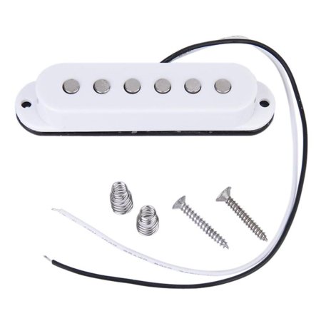 Professional White Single Coil Pickup for Guitars Can Keep Sound ...