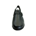 24 HOUR COMFORT Leslie Women's Wide Width Leather Back Strap Clogs ...