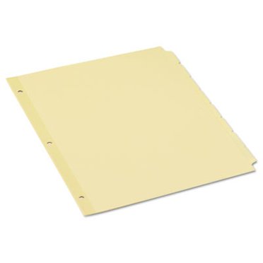 Expanding Pocket Index Dividers, 8-Tab, 11 X 8.5, Assorted, 1 Set/pack ...