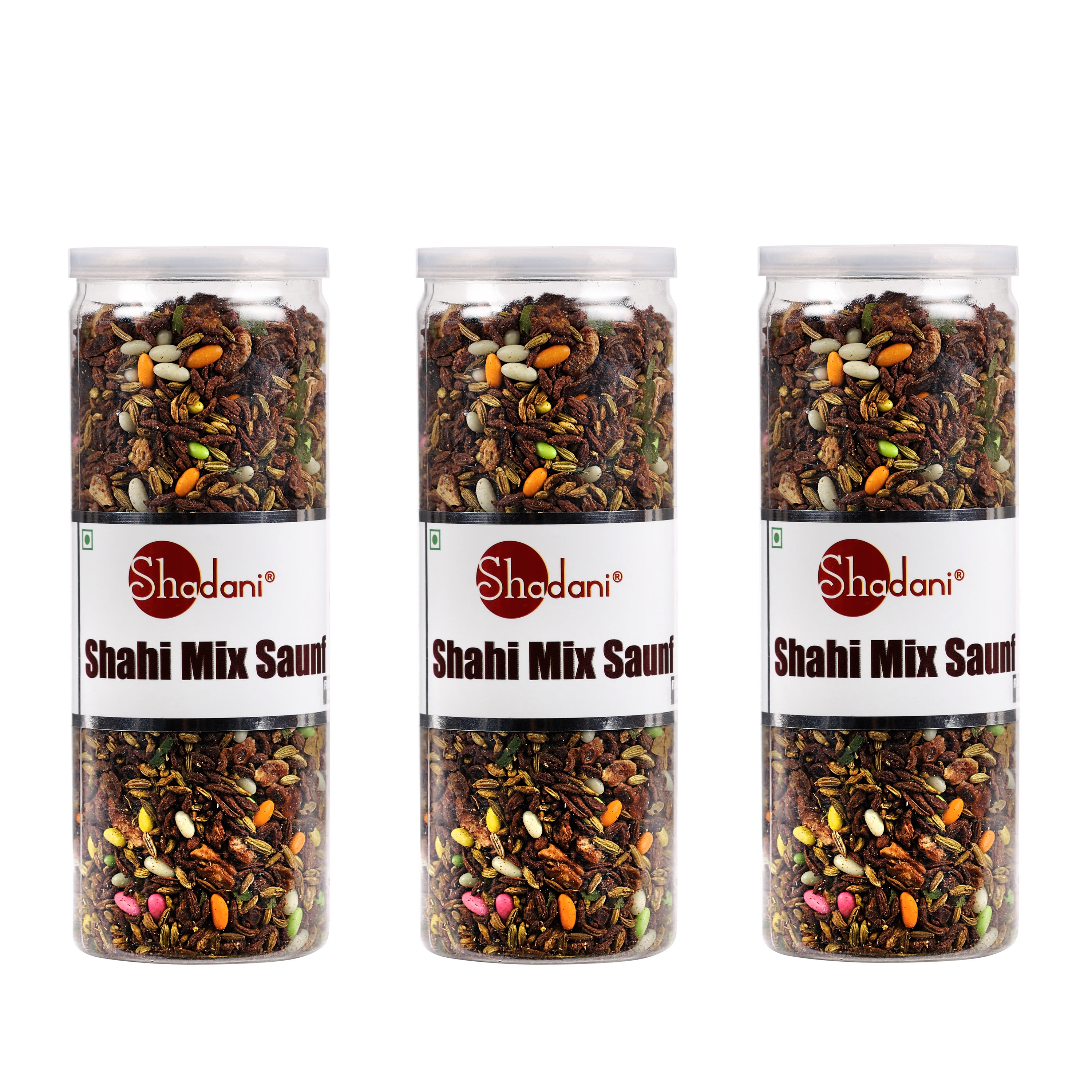 Shadani Shahi Mix Saunf Mouth Feshner Can 18 oz (Pack of 3 Cans ...