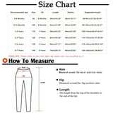 Dlentnea Girls Ribbed Flared Pants Cotton Ruffle Leggings Solid Color ...