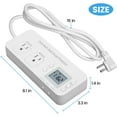 Hi-Lo Sump Pump Switch, Ortis Electronic Adjustable Float Switch ...