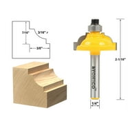 Yonico Door Lip & Finger Grip Router Bit - 1/2" Shank - 13128 - Walmart.com