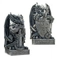 Design Toscano The Arthurian Dragon Statues: Set of Sword & Shield ...