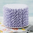 Wilton Purple Buttercream Icing Pouch with Star and Round Tips, 8 oz ...
