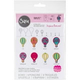 Sizzix SBarnard Triplits Die Hot Air Balloons - Walmart.com