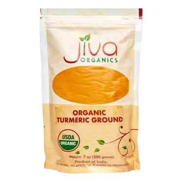 Organic Turmeric Powder: 100% Pure and Natural for Cooking and Healing ...