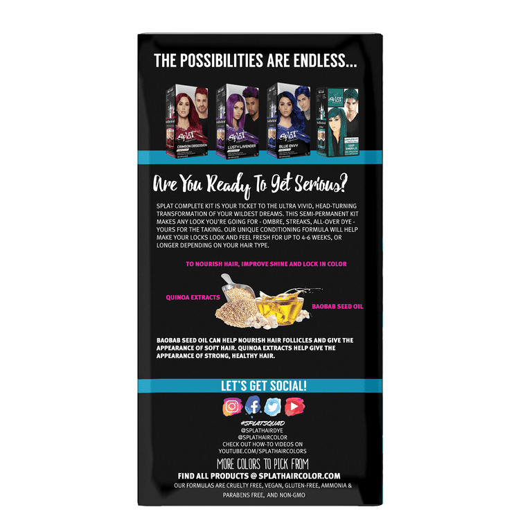 Splat Aqua Rush And Blue Envy