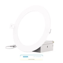 INFIBRITE 6 Inch 5000K Daylight 12W 1050LM Thin LED Ceiling Light Kit ...