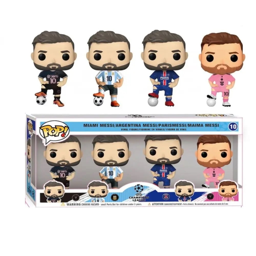 Paquete 4 Funkos Futbol: Lionel Messi | Walmart en línea