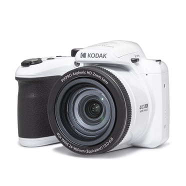 Kodak PIXPRO AZ425 20.7 Megapixel Bridge Camera, White - Walmart.com