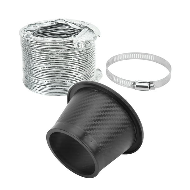 Air Intake Pipe Funnel Kit, Wear Resistant Rubber Universal Front ...