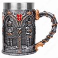 The Vow English Armoured Knight Latin Oath Beer Mug Tankard Stein 304 ...