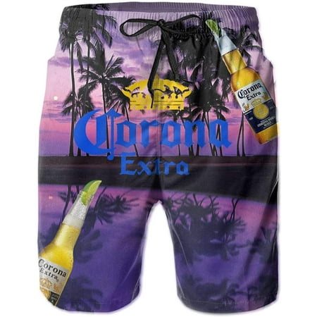 Men's Boardshort Corona-Extra-Beer-Alcohol-Drink- Fashion Swim - Walmart.ca