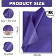 100 Sheets Dark Purple Tissue Paper Bulk, Wrapping Tissue Paper for ...