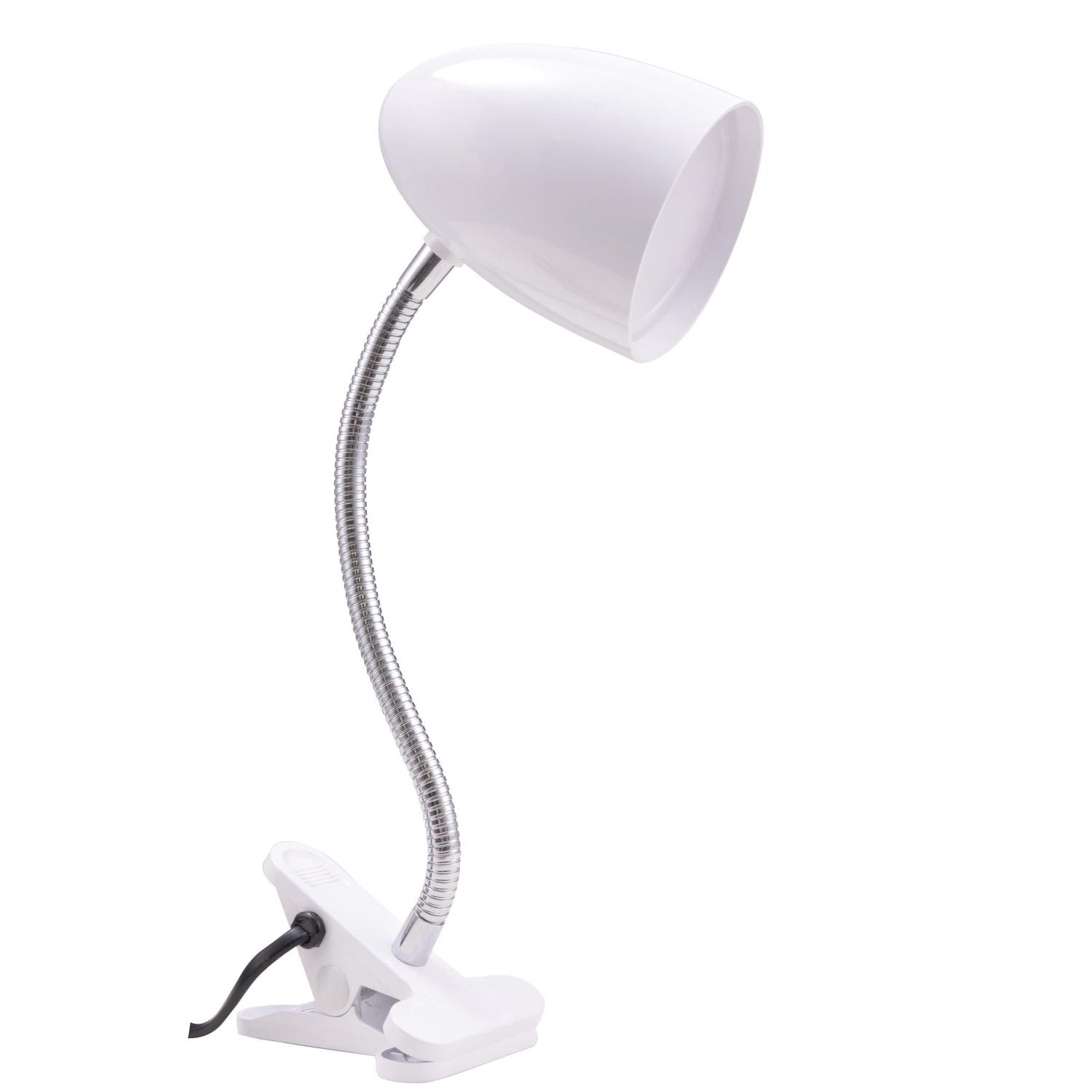 Mainstays LED Clip Lamp, White Plastic - Walmart.ca