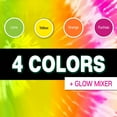 Tulip One-Step Glow Finish Tie Dye Kit, Neon Colors for Bright Fabric ...