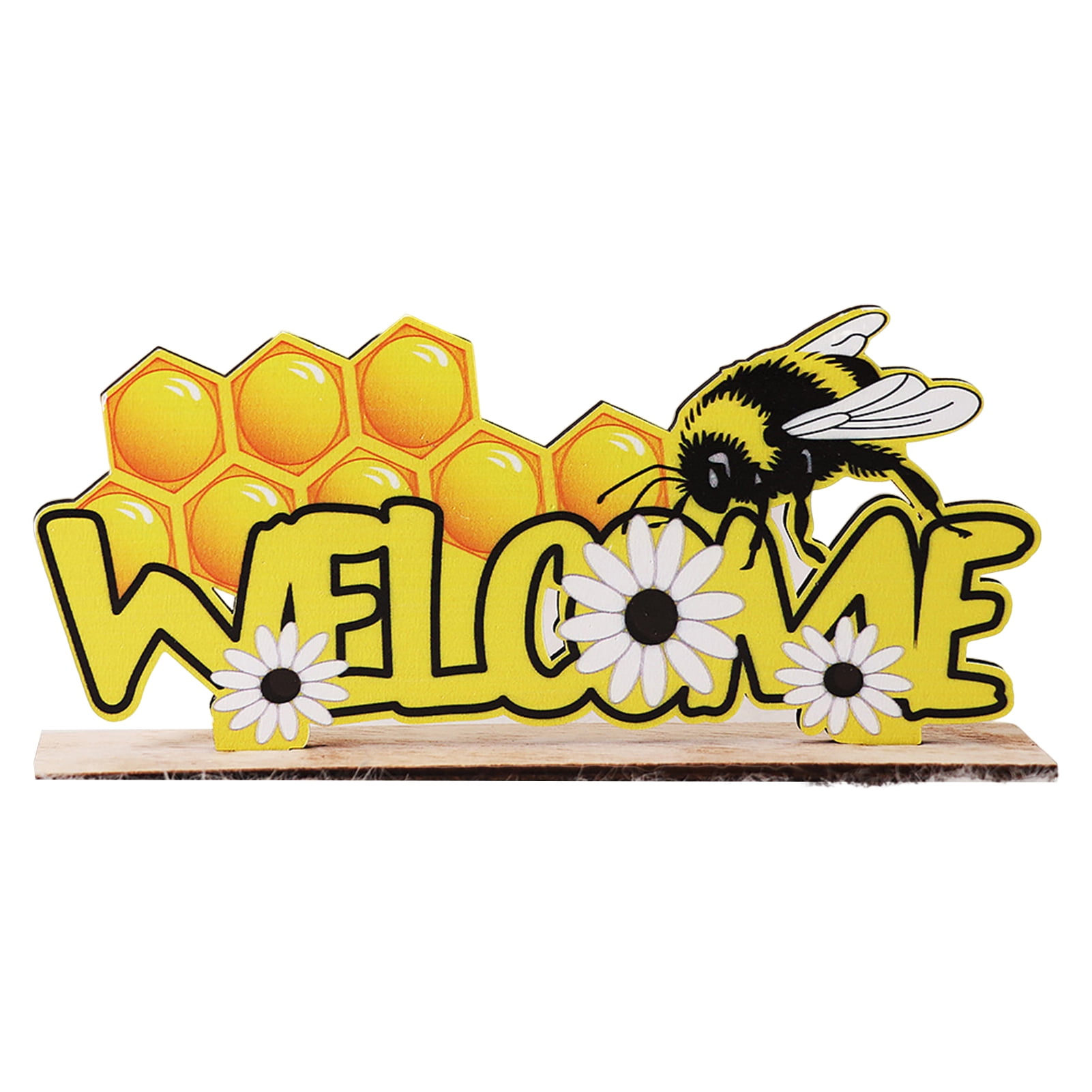 Burr-free Bee Ornament - Flower Design - Decorative Exquisite Bee Day ...