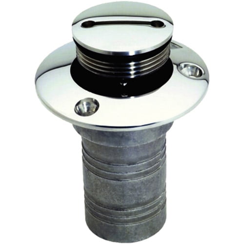 Attwood Waste Deck Fill for 1-1/2" Hose, Stainless Steel - Walmart.com