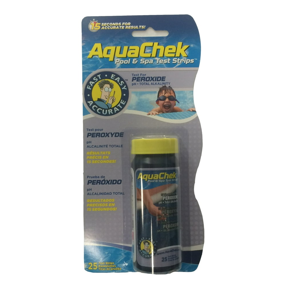 AquaChek Peroxide 3-in-1 Test Strips - Walmart.com - Walmart.com