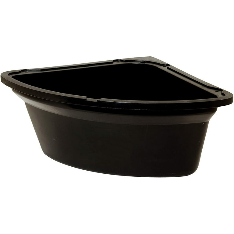 Horse Bucket Little Giant Plastic Corner Feeder Bucket (Green
