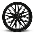 RTX SW20 17x7.5 5x114.3 ET42 CB73.1 Gloss Black Wheel - Walmart.com