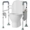 GF Health Lumex Versaframe Toilet Safety Rail, Adjustable Height & Width - Walmart.com