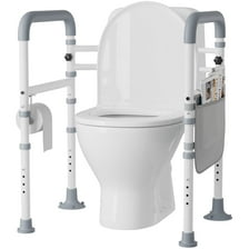 GF Health Lumex Versaframe Toilet Safety Rail, Adjustable Height ...
