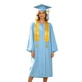 Conairie 2 Pieces Adult Graduation Set Gown Cap & Stole Regalia for ...