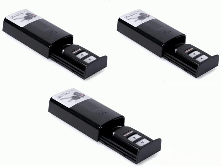 WYZworks 3 Pack XL Magnetic Key Hider, Outdoor Hidden Storage ...