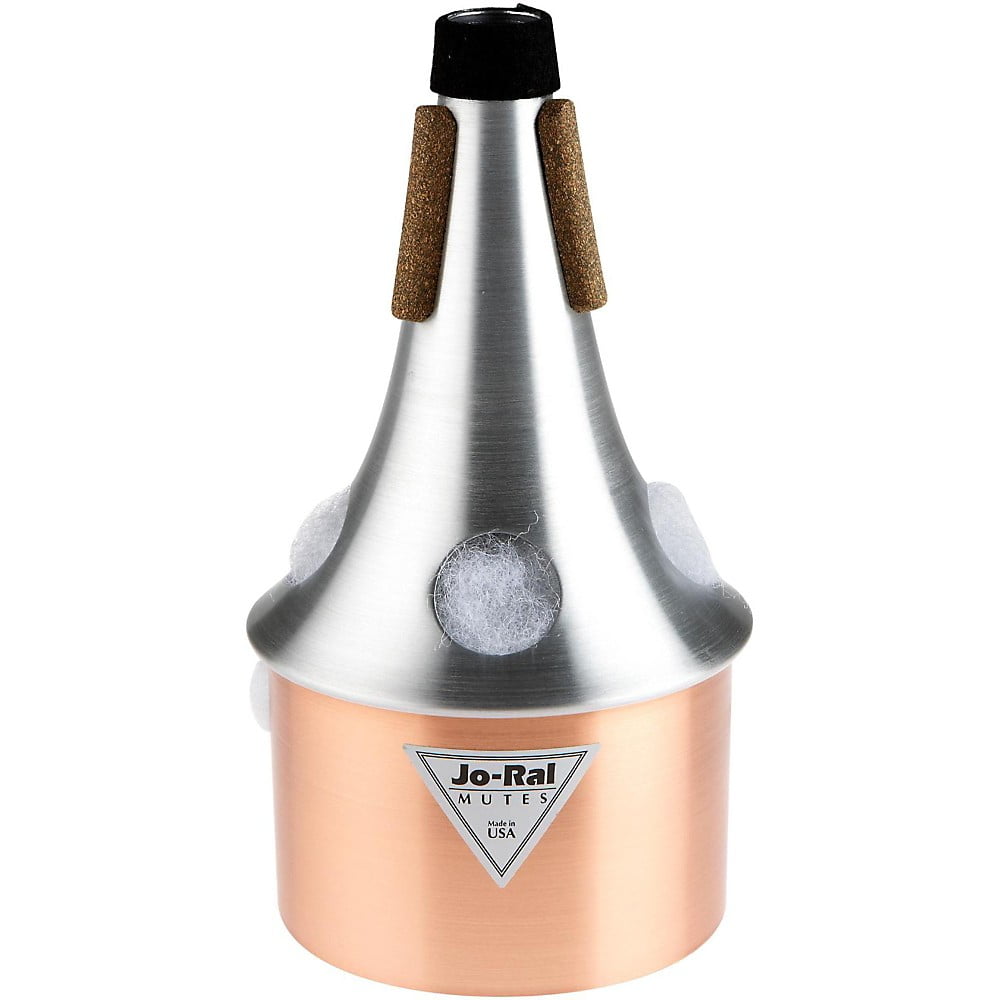 Jo-Ral 4C Aluminum/Copper Trumpet Bucket Mute - Walmart.com