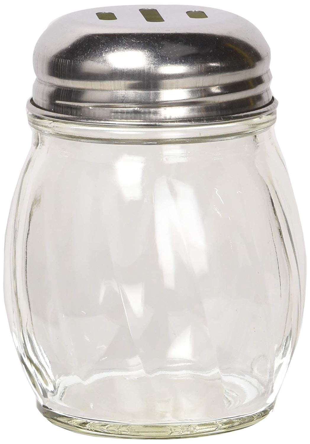 Winco G-108 Cheese Shakers with Slotted Tops, 6-Ounce - Walmart.com