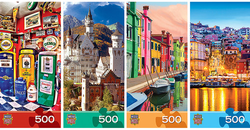 Masters of Photography Puzzle Assortment Pack (4 - 500 Piece) - Walmart.com