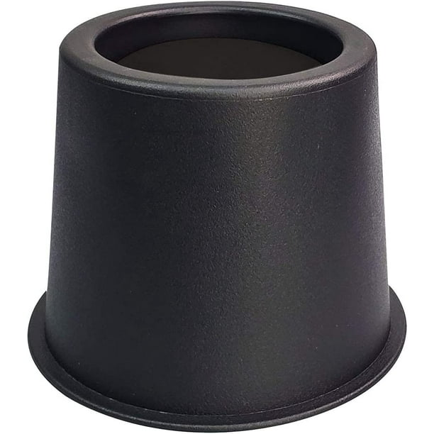 Round Bed Risers Lifts Height of 4 Inch Heavy Duty Set of 4 Pack Table ...