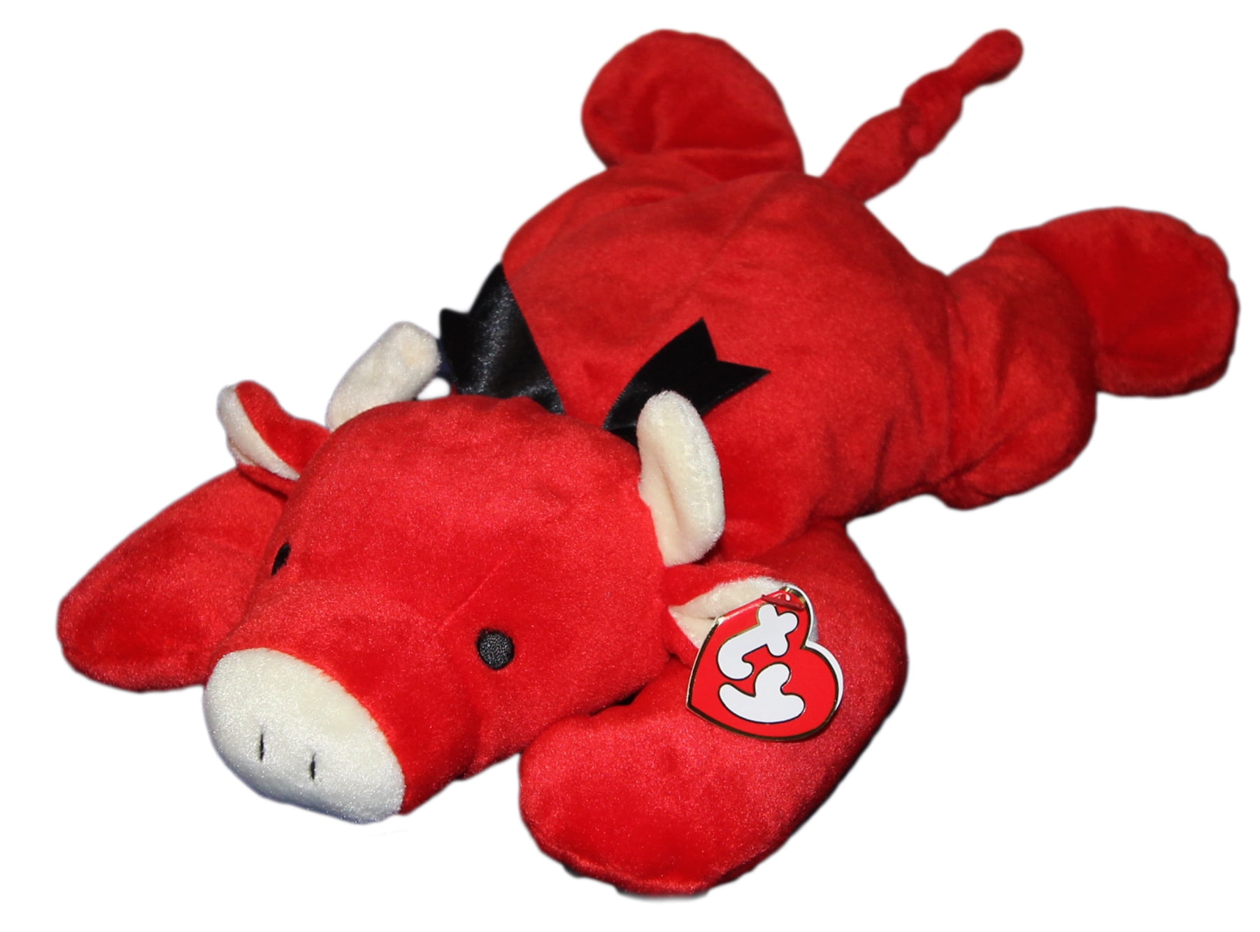 Ty Pillow Pal: Red the Bull | Stuffed Animal | MWMT's - Walmart.com