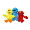 Sesame Street Plush Bundle featuring Elmo, Cookie Monster and Grover ...