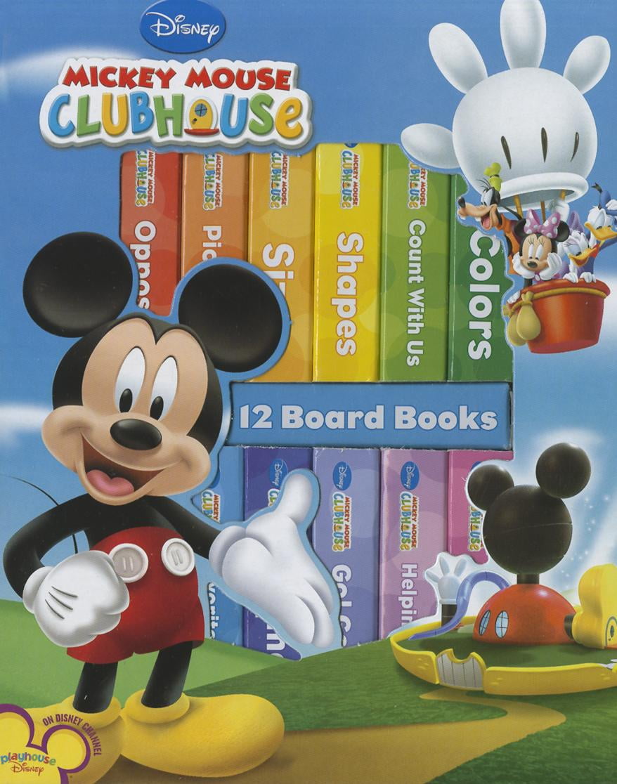 Disney Mickey Mouse Clubhouse (Board Book) - Walmart.com - Walmart.com