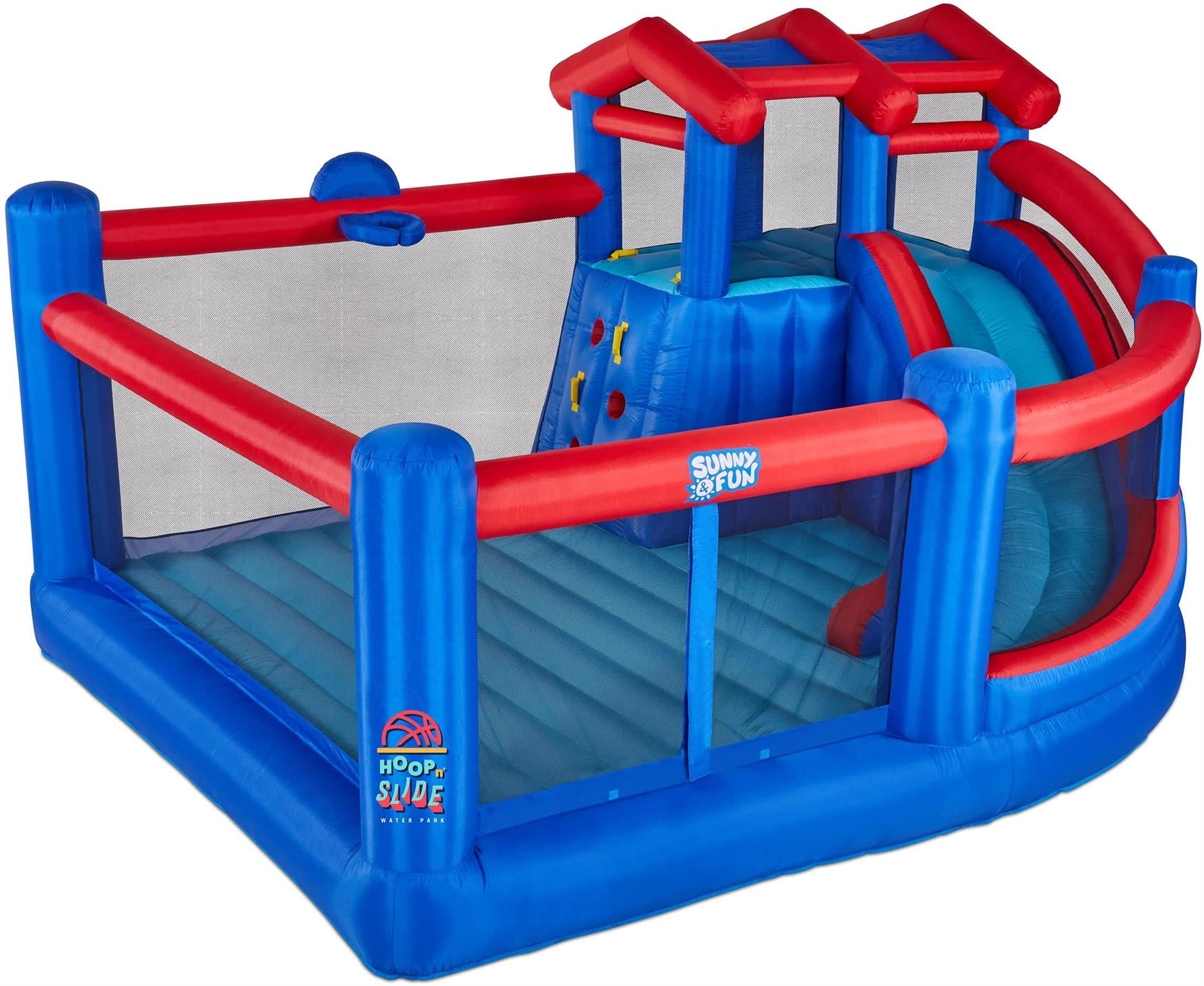 Sunny & Fun Bounce House, Bouncy House for Kids Outdoor with Toddler ...