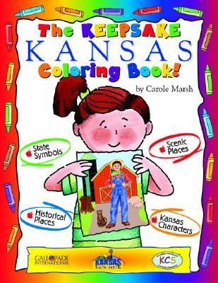 Kansas Symbols Coloring Pages