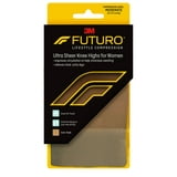 FUTURO Women's Compression Knee Highs, Large, Moderate Compression ...