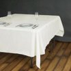 Efavormart 132" Seamless Premium Polyester Table Linens Round ...