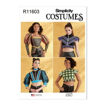 Simplicity Sewing Pattern 9835 - Misses' Dress and Pinafore Apron In ...