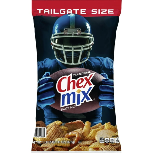Chex Mix Traditional Savory Snack Mix, 31 oz - Walmart.com