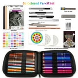 HIFORNY Colored Pencils Set for Adults 72 Soft Core Art Drawing ...