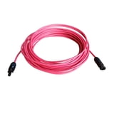 12 Gauge 12 AWG One Pair 5 Feet Black + 5 Feet Red Solar Panel ...