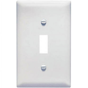 Pass & Seymour Trademaster Jumbo Blank Wall Plate, White (M20 ...